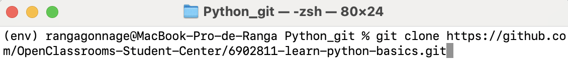 Install your Python environment - OpenClassrooms